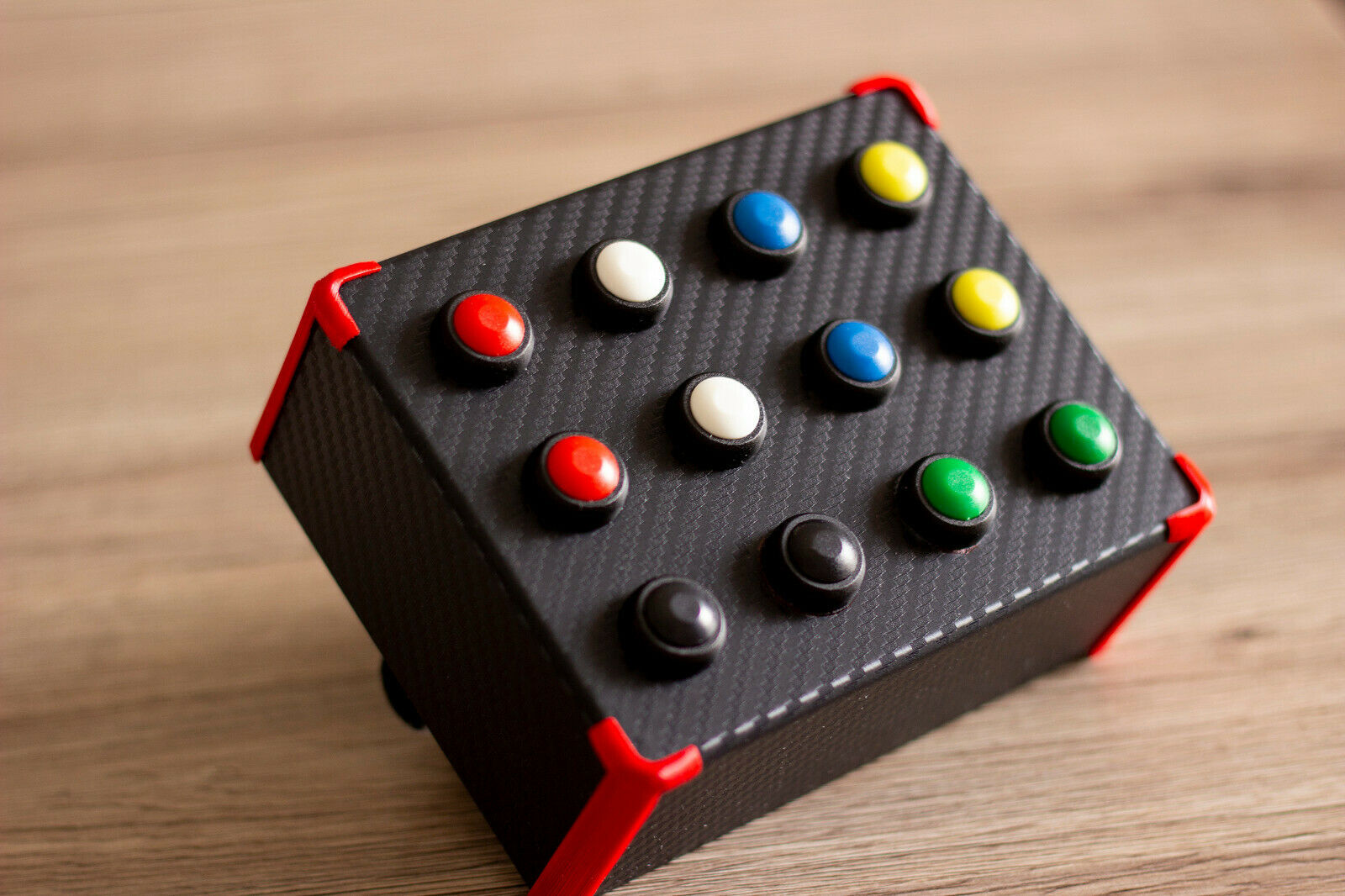 ButtonBox USB 12 Pulsanti Plug and Play PC Carbonio Button BOX - FLY ...