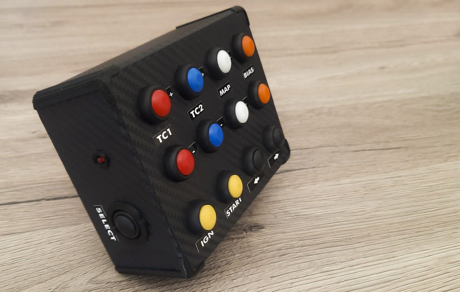 Button Box XBOX Play Station Sim Racing PS4 PS5 Console Adesivi 12Butt ...