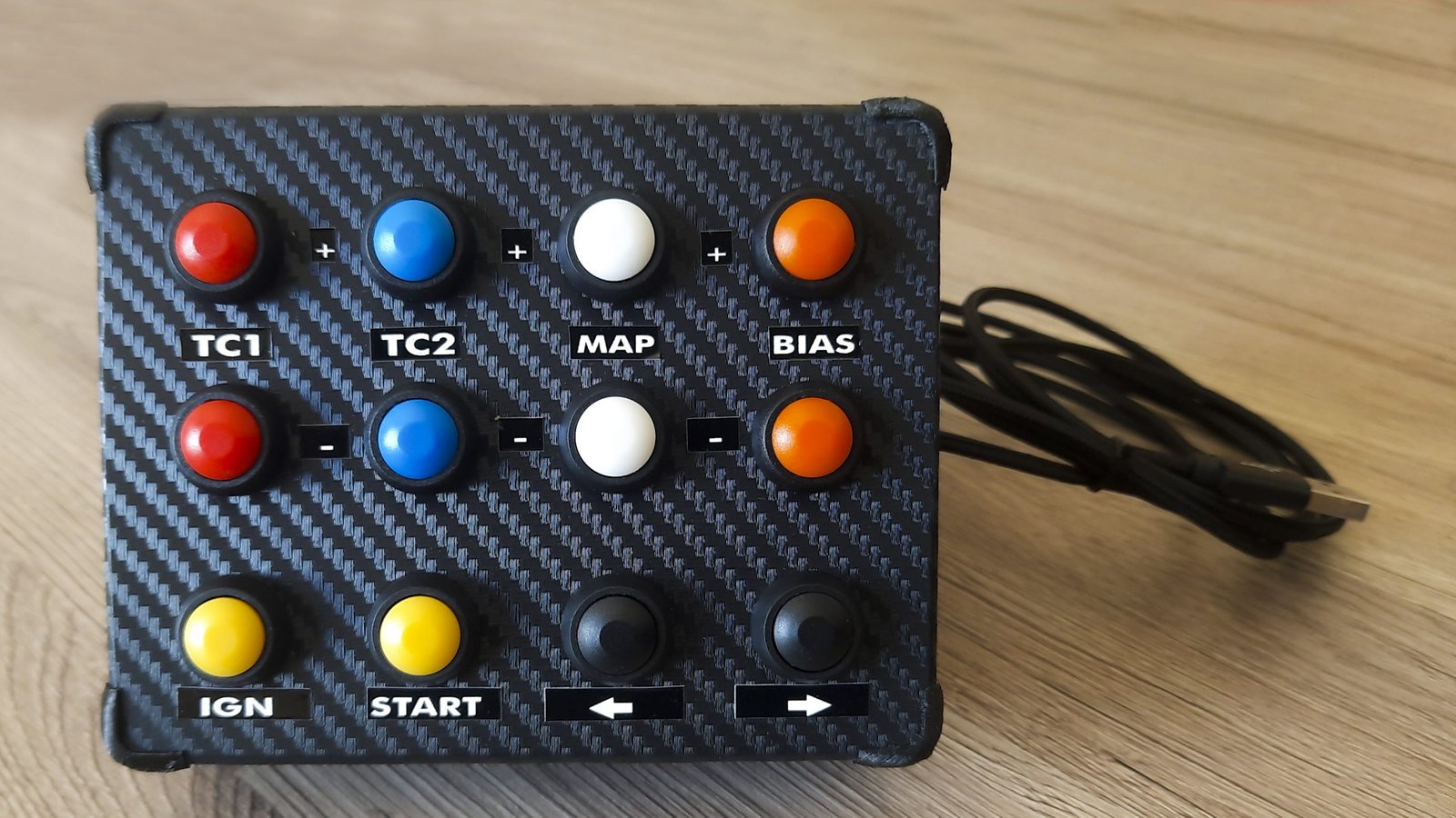 Button Box XBOX Play Station Sim Racing PS4 PS5 Console Adesivi 12Butt ...